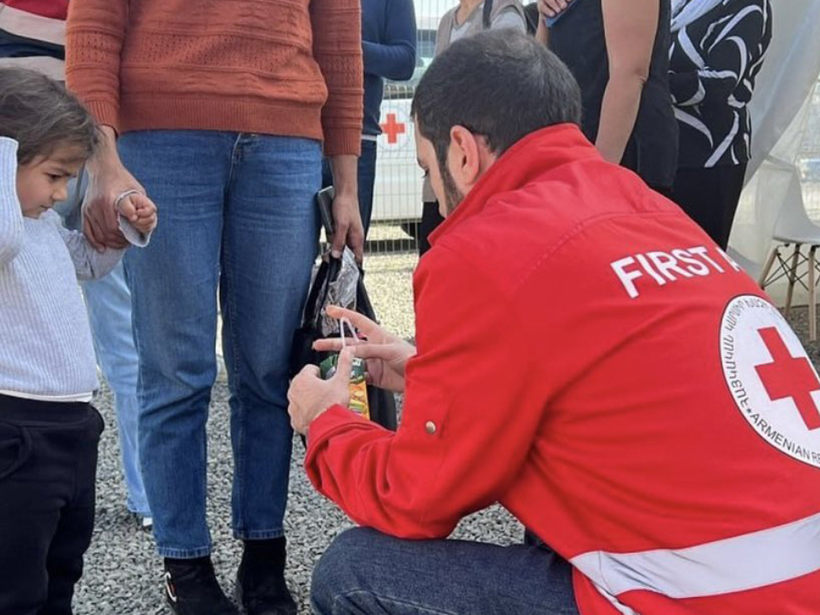 The Finnish Red Cross helps people fleeing from fighting to Armenia ...