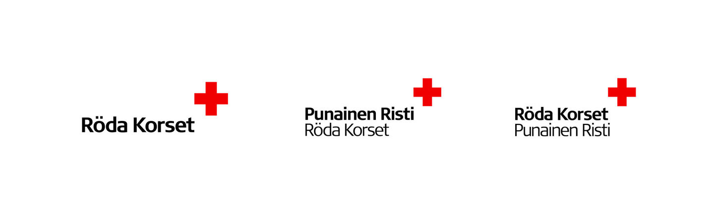 Red Cross visual identity - Finnish Red Cross