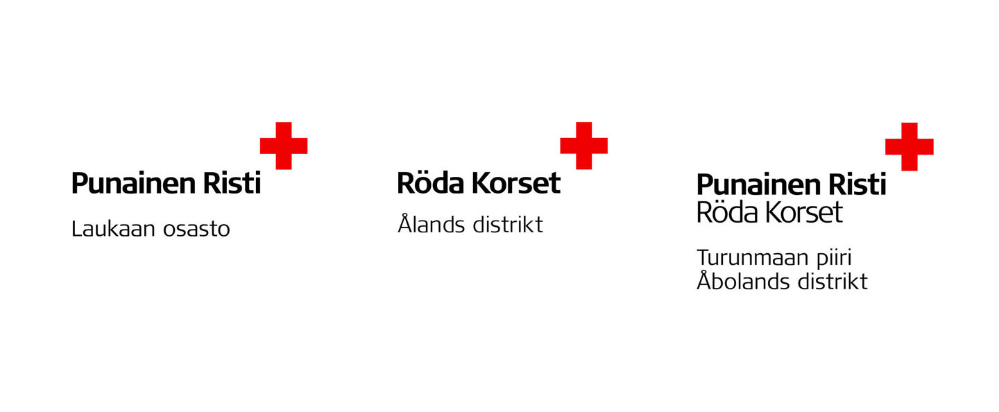 Red Cross visual identity - Finnish Red Cross