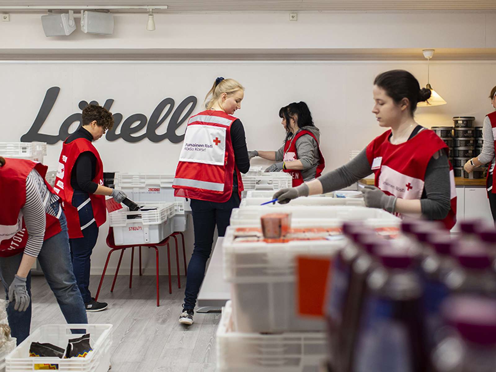 Finnish Red Cross Food Aid Activities Are Open To Everyone Finnish