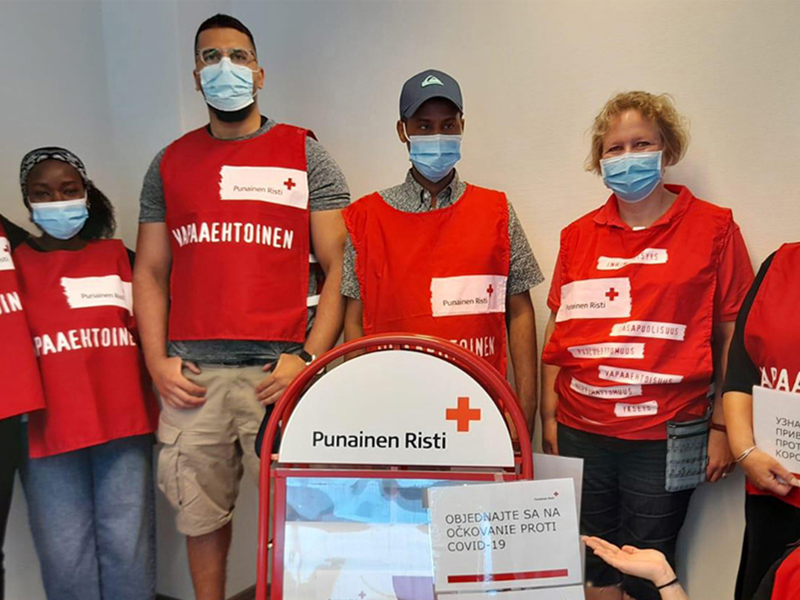 Multilingual coronavirus communications - Finnish Red Cross